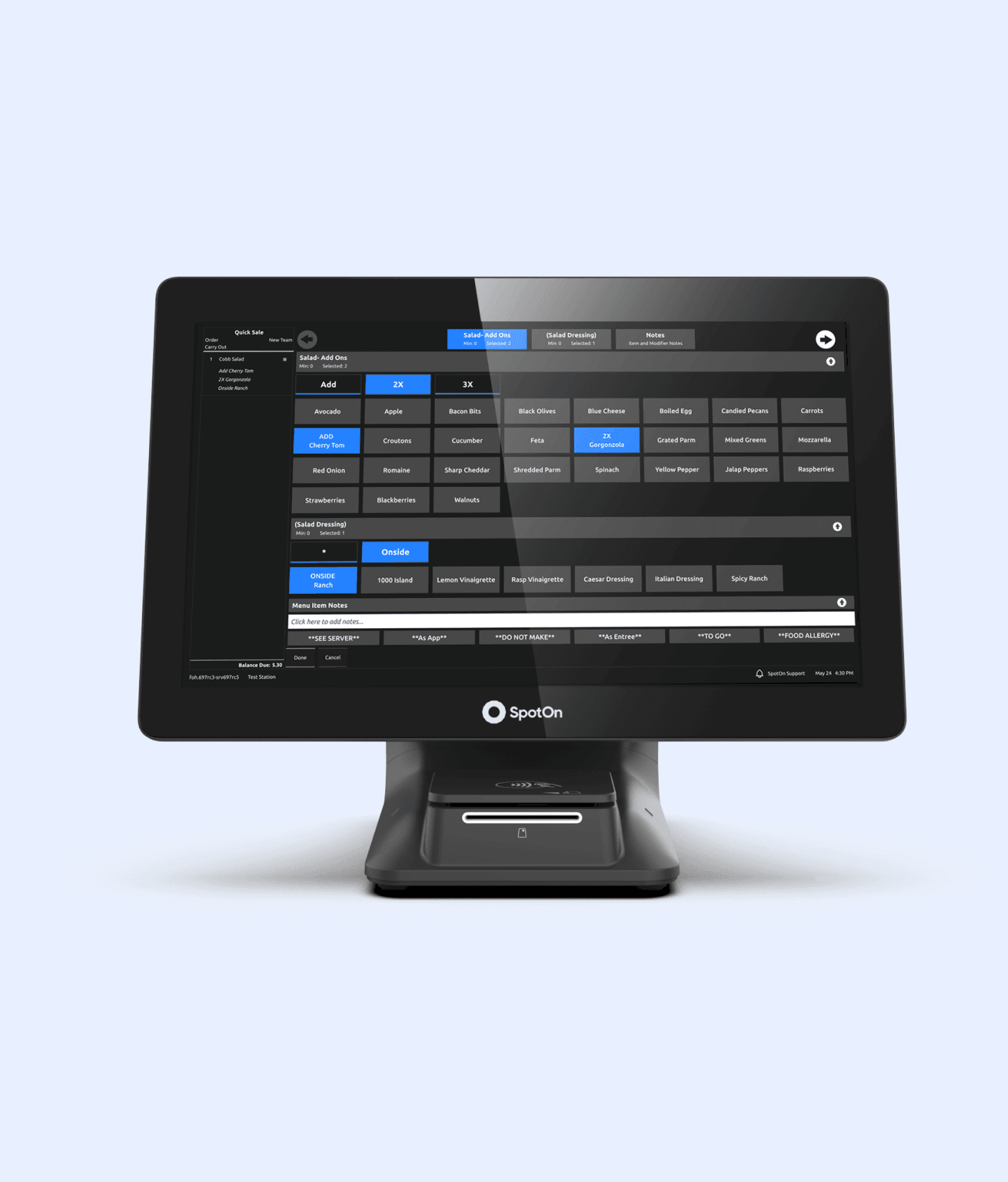 Handheld POS System for Restaurants | SpotOn