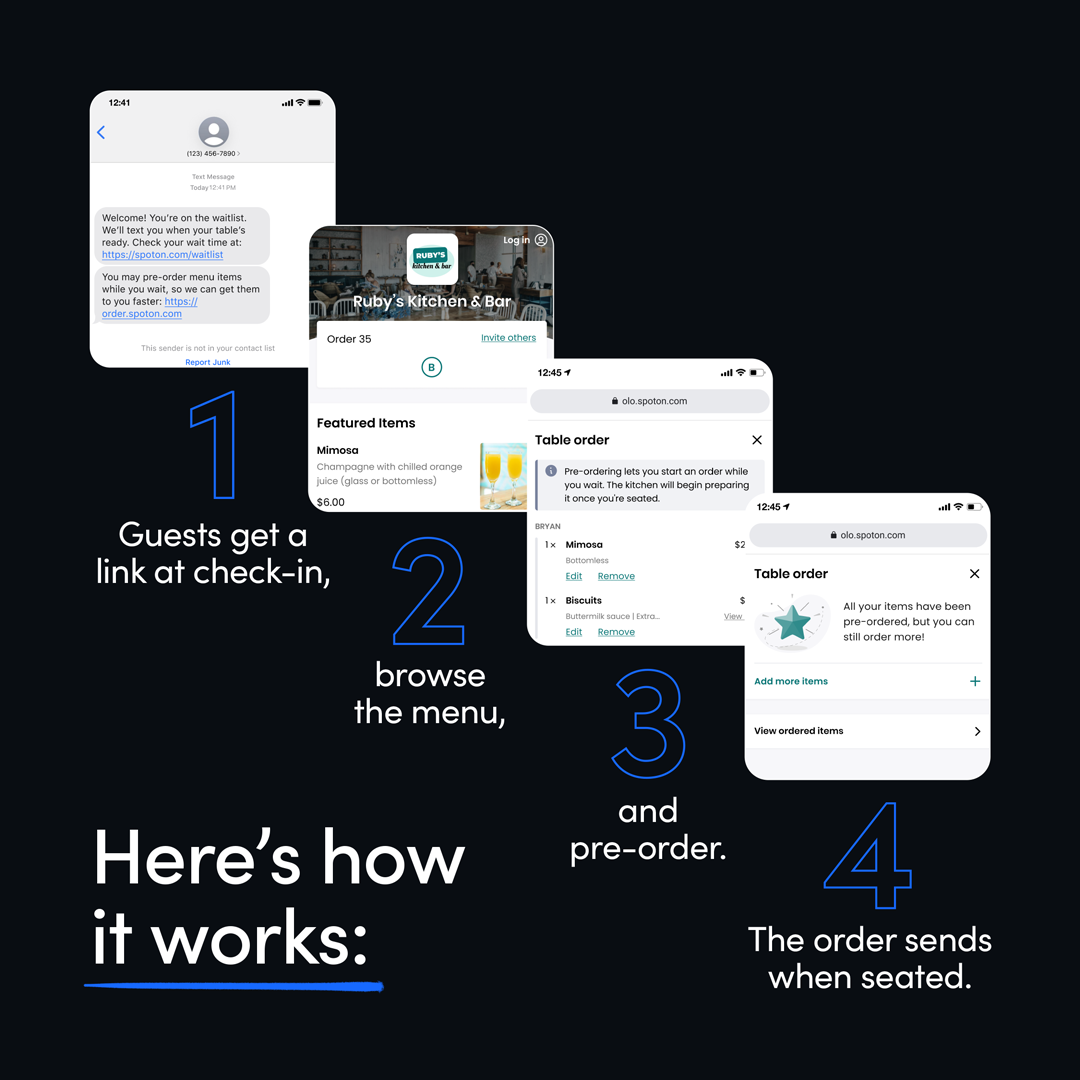 SpotOn Unveils Seat & Send Functionality for Waitlists